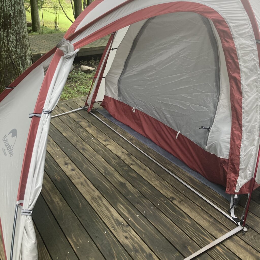 NaturehikeのHiby3はタープなしで快適！｜キャンプ情報サイト